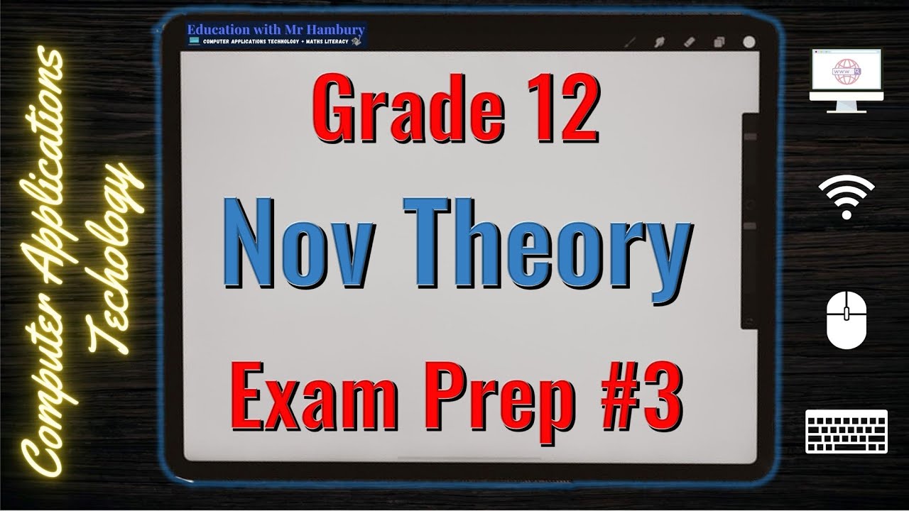 GRADE 12 CAT Theory Final Prep | IEB Sept Paper | Part 2 - YouTube