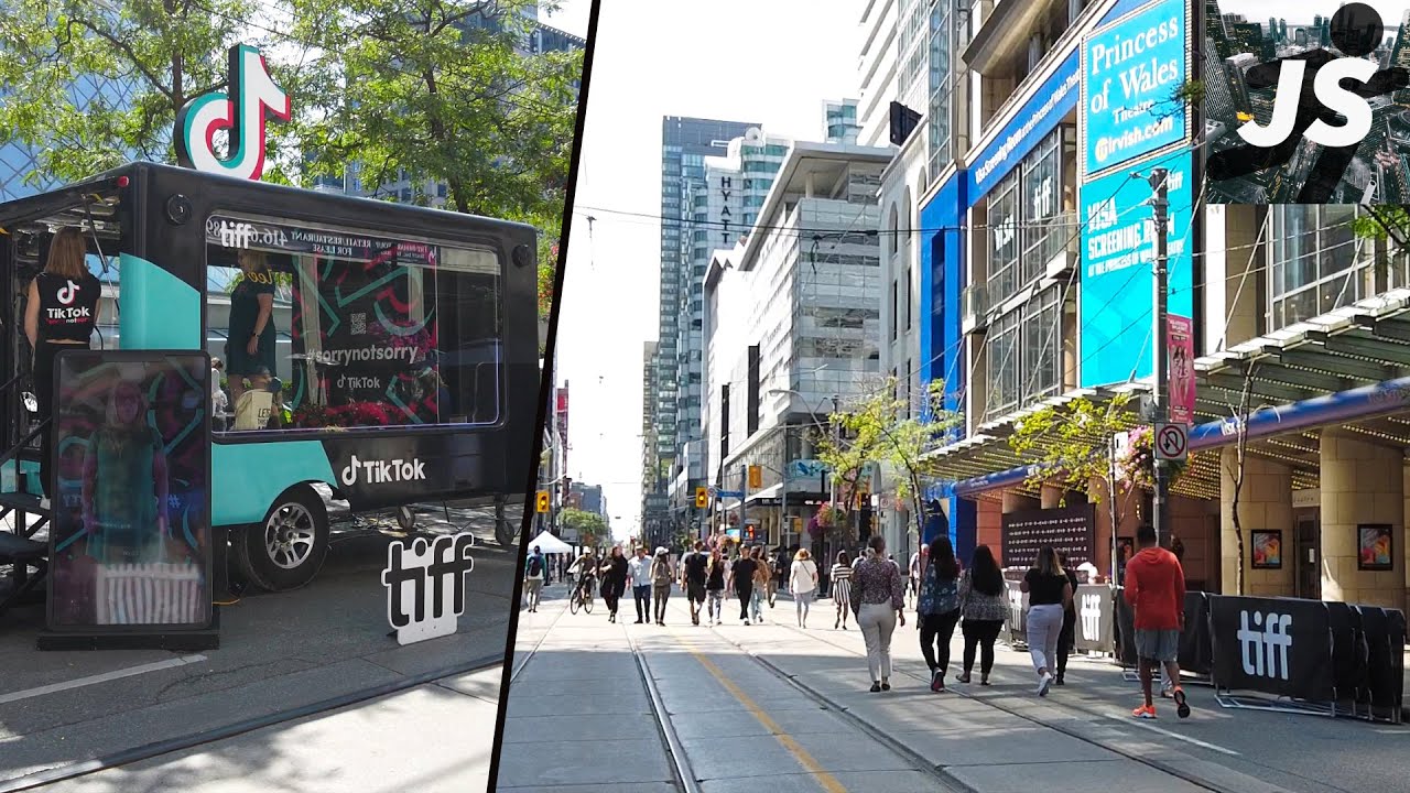 TIFF is Back! Toronto International Film Festival Day 1 Walk (Sept '22 ...