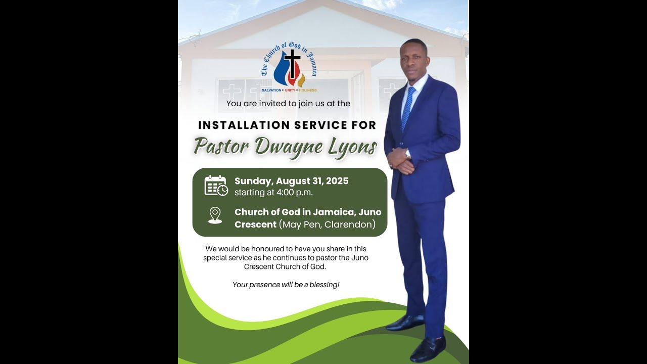 Installation Service for Pastor Dwayne Lyons - YouTube