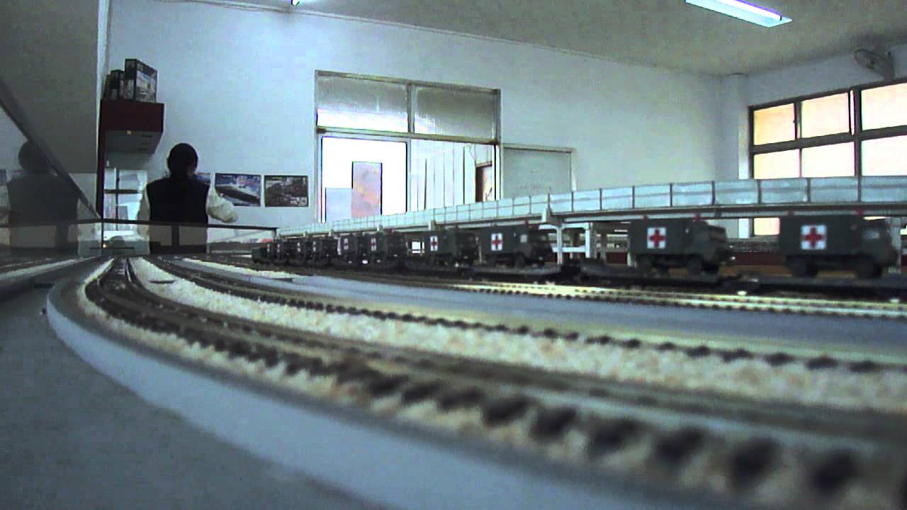 2013/12/22 N-scale Military Transportation 02 - YouTube