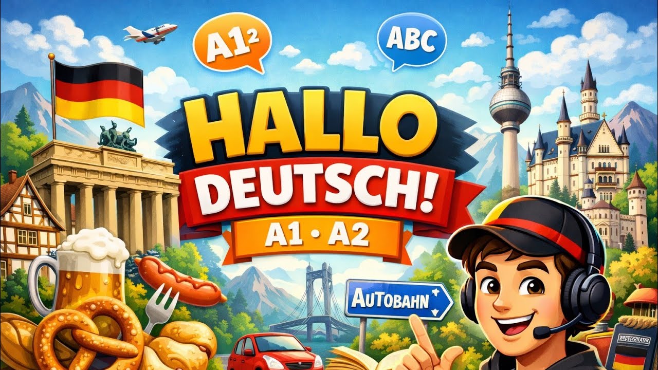 10 Short German Conversations for Beginners A1/A2 - YouTube