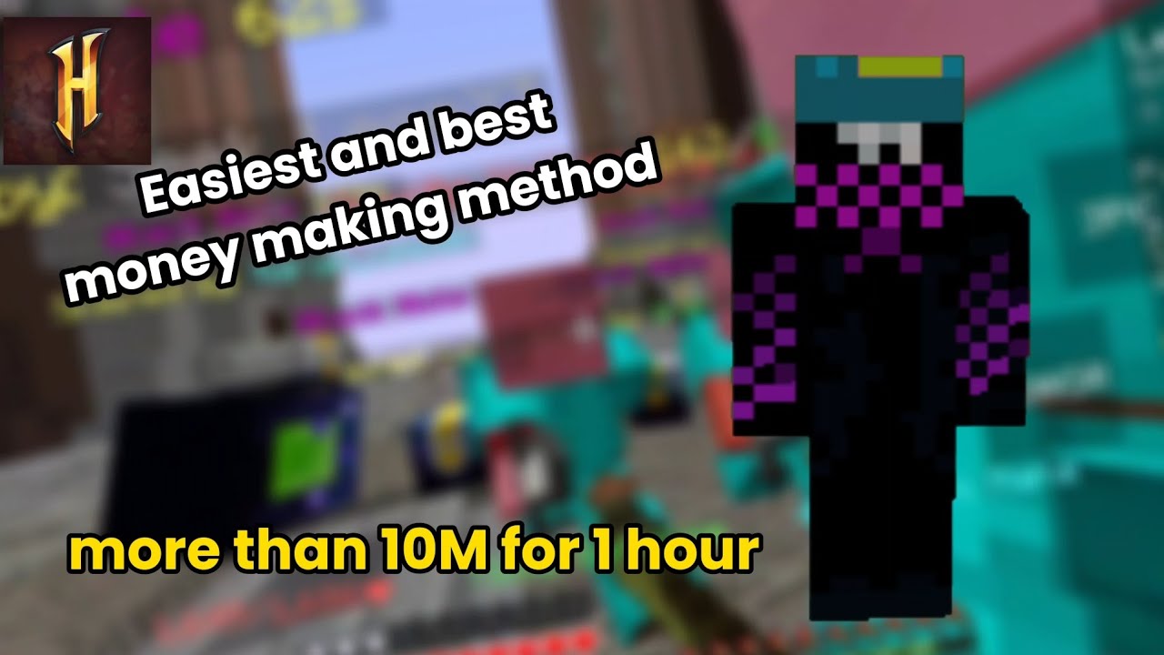 Best And Easiest Money Making Method in Hypixel Skyblock! - YouTube