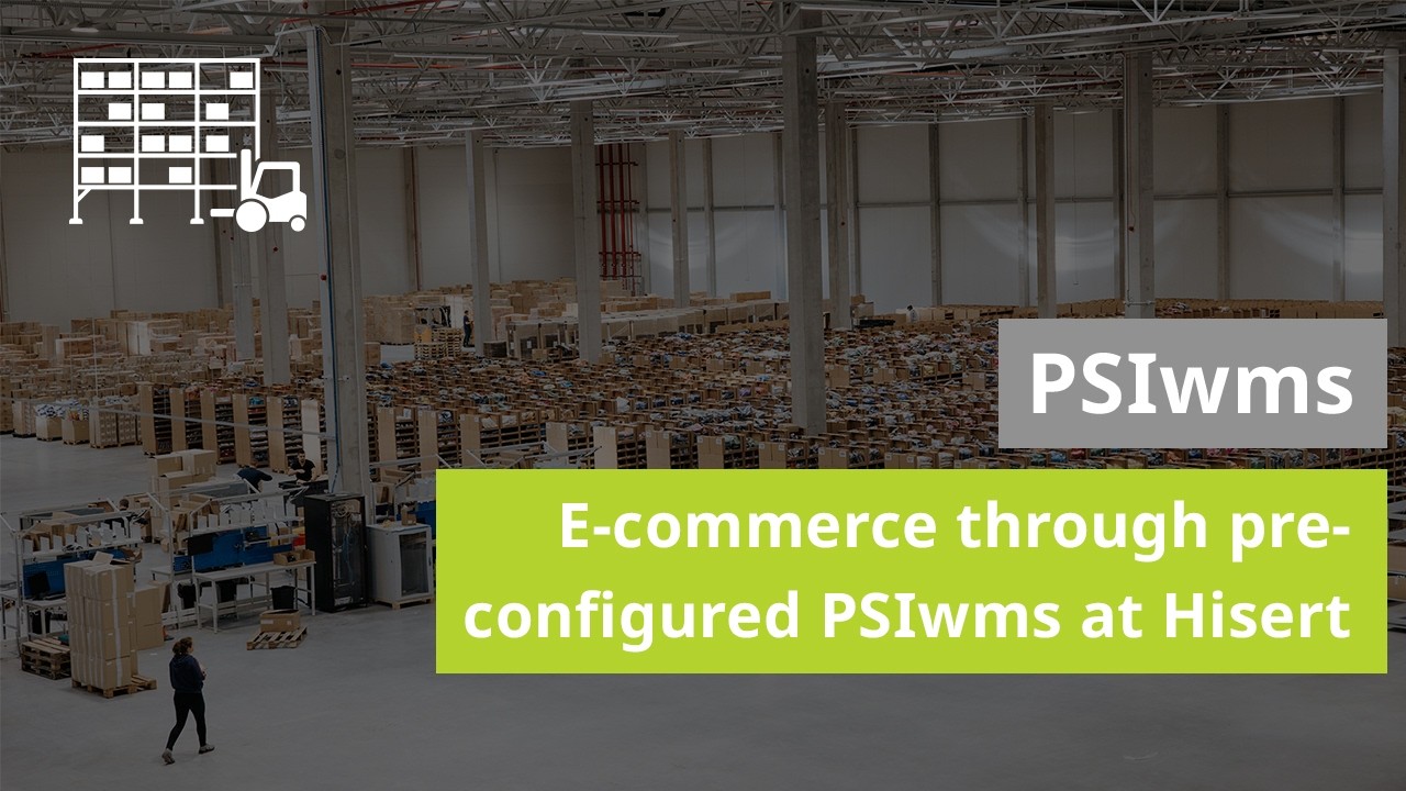 E-commerce through pre-configured PSIwms at Hisert - YouTube