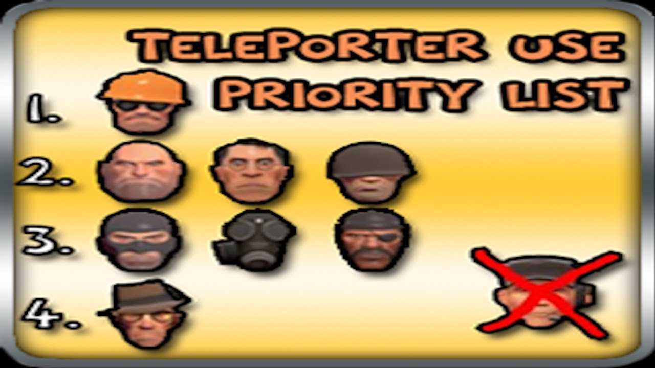 [TF2] Don't You Love It When The Team Follows The Teleporter Priority ...