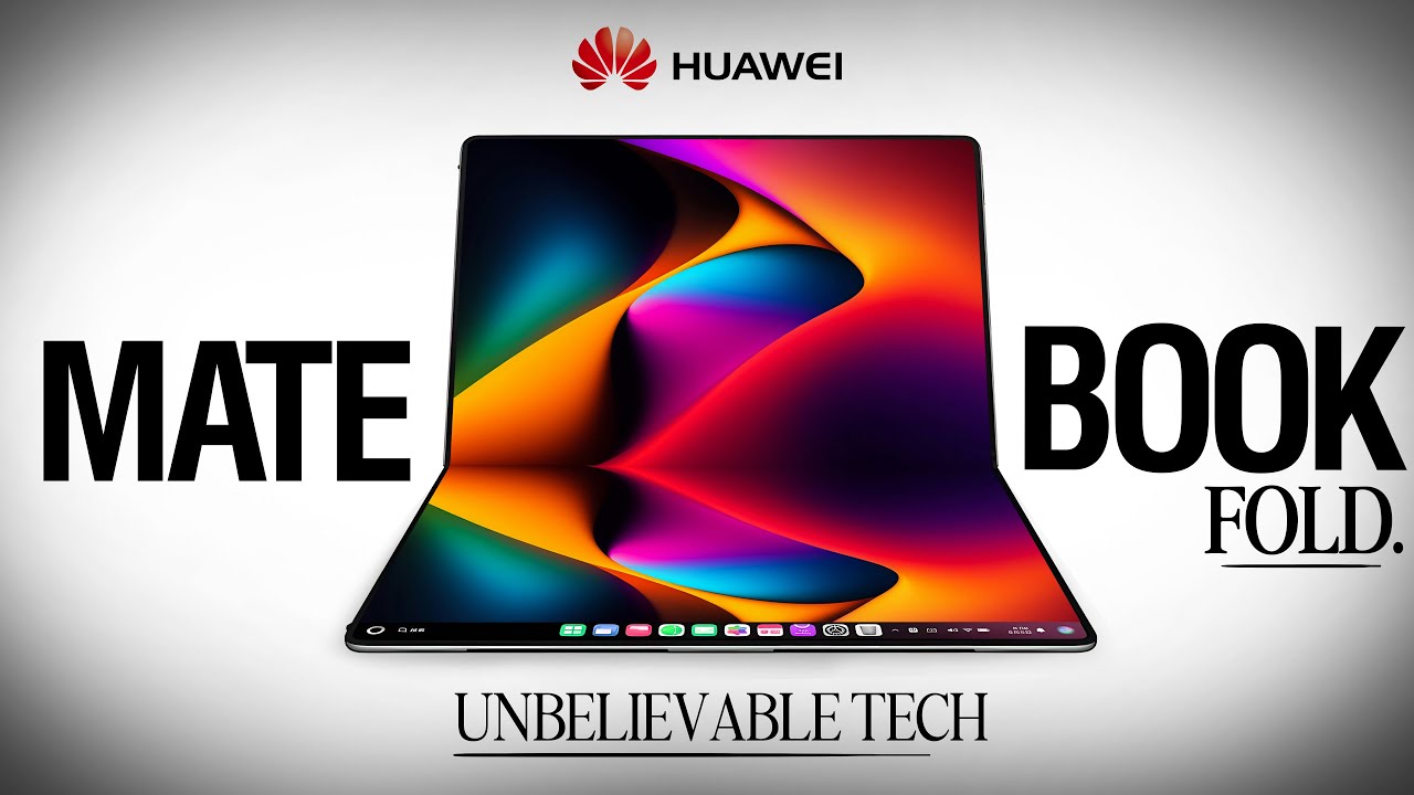 World’s 1st Foldable Laptop 2025 💻🔥 Huawei Matebook Fold Review 😱 - YouTube