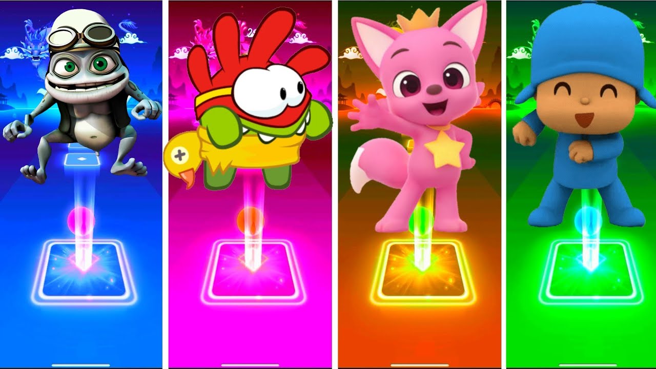 Music Video with Crazy Frog, Om Nom, Pinkfong & Pocoyo! - YouTube