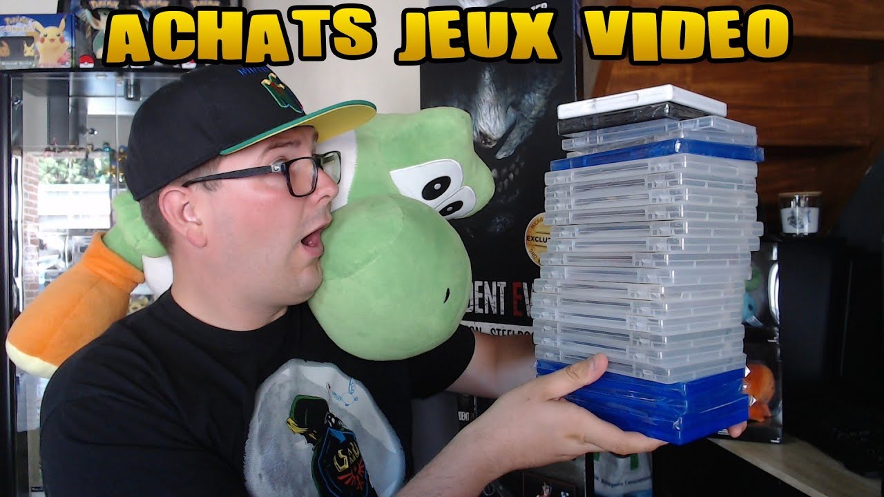 ACHATS JEUX VIDÉO MAI ET JUIN + SOLDE 2019 - YouTube