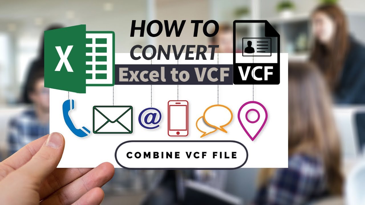 How To Convert Excel To VCF Contact File YouTube how-to-convert-excel-to-vcf-contact-file-youtube