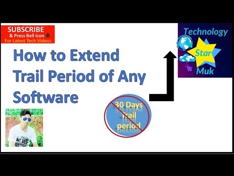 how to extend trial period of any software in 5 minutes - 2018 latest ...