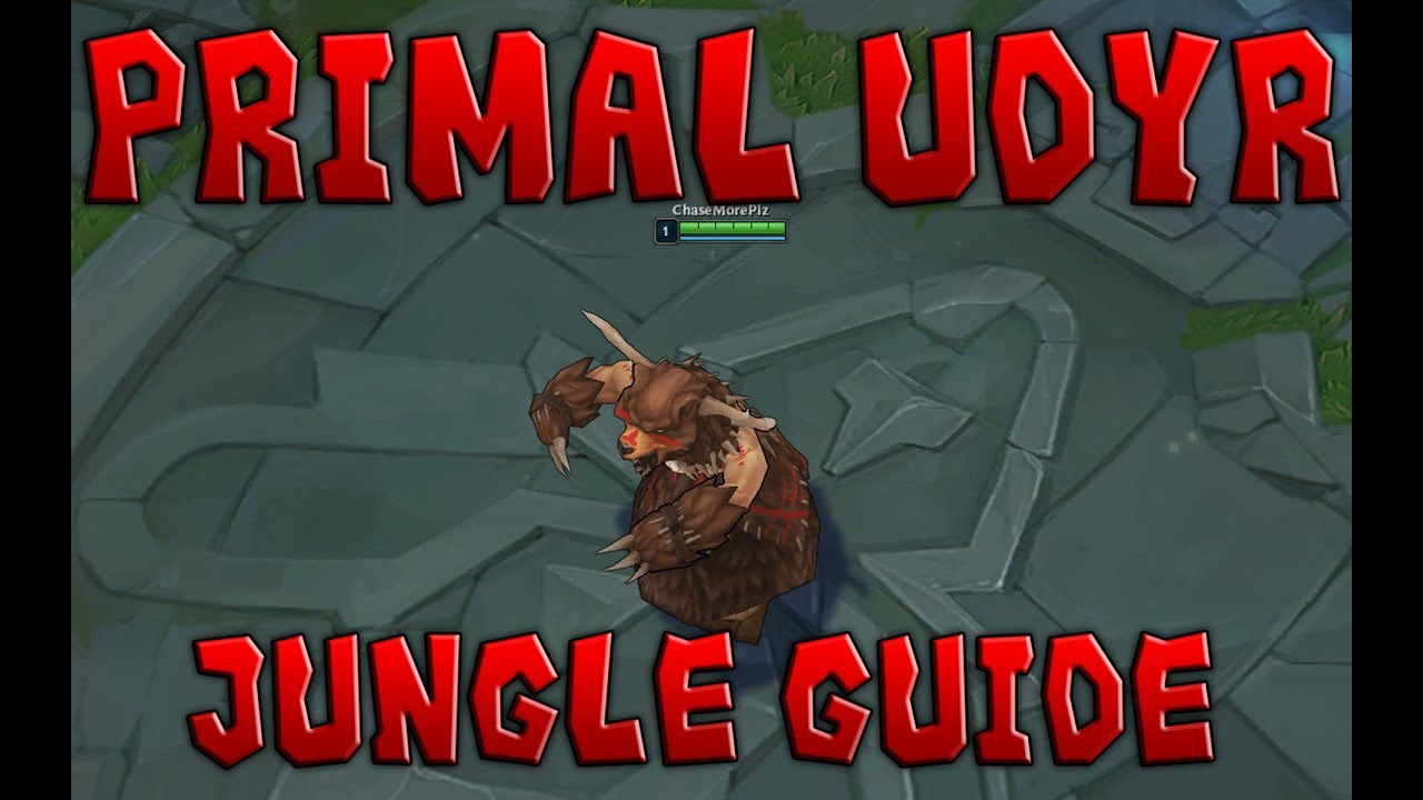 PRIMAL UDYR BUILD | Season 8 League of Legends Patch 8.19 - How To ...