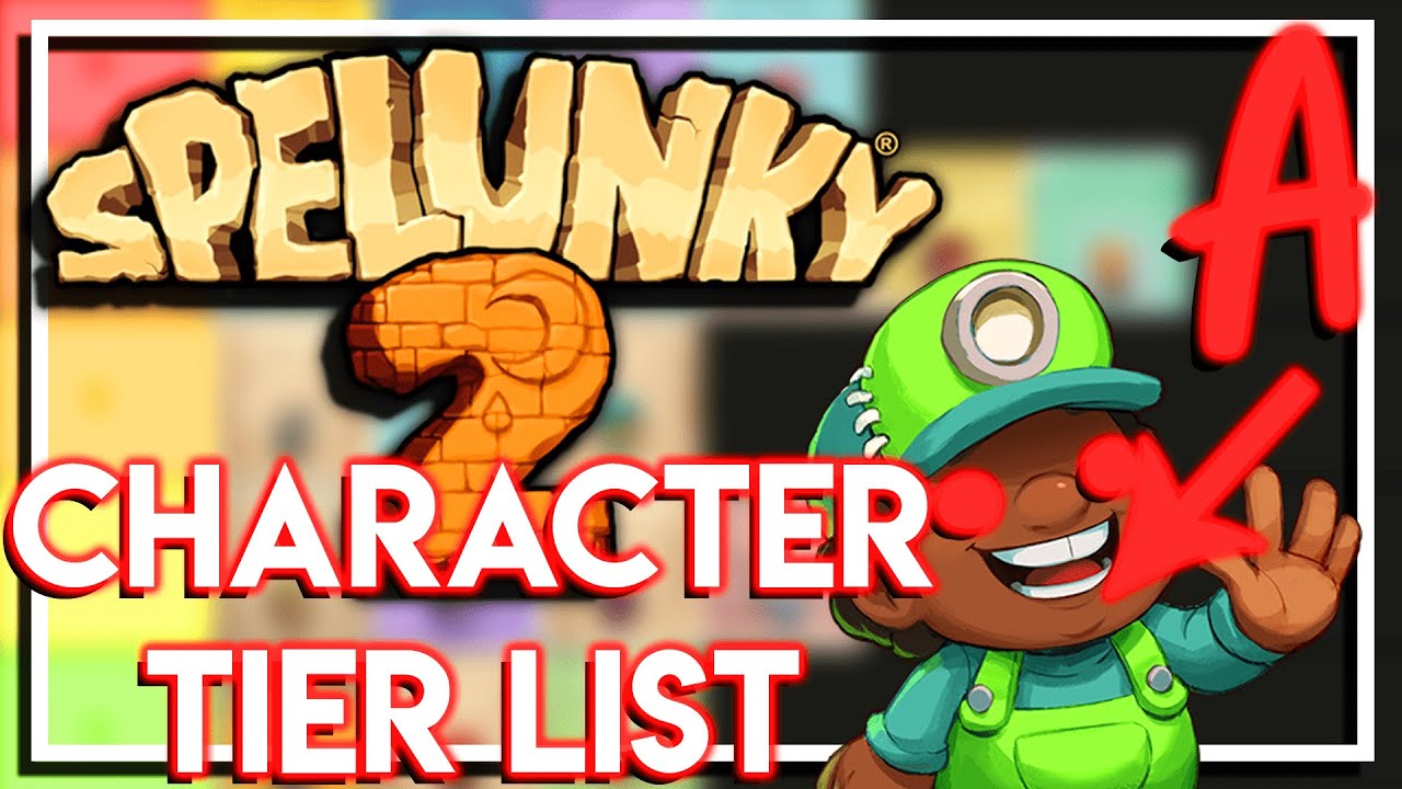 Spelunky 2 [Character Tier List] - YouTube