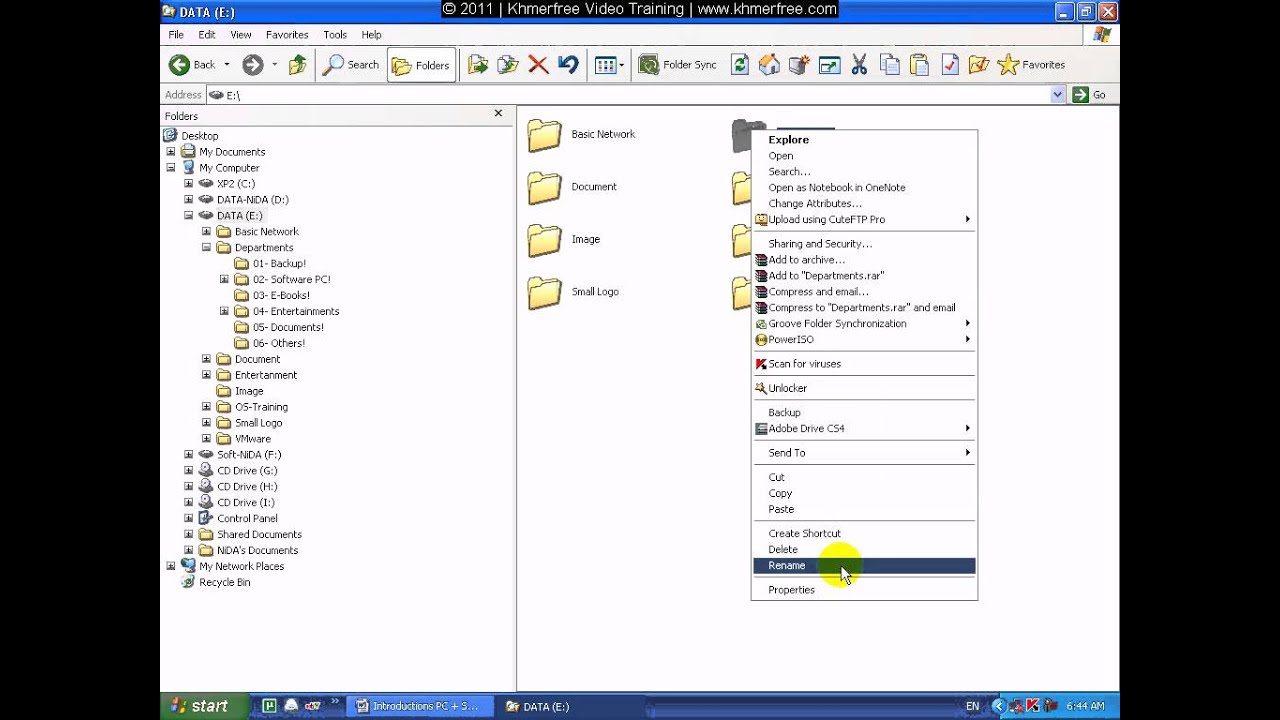 4.5- Introduction Implement Folder by Catagery + Change Icon - YouTube