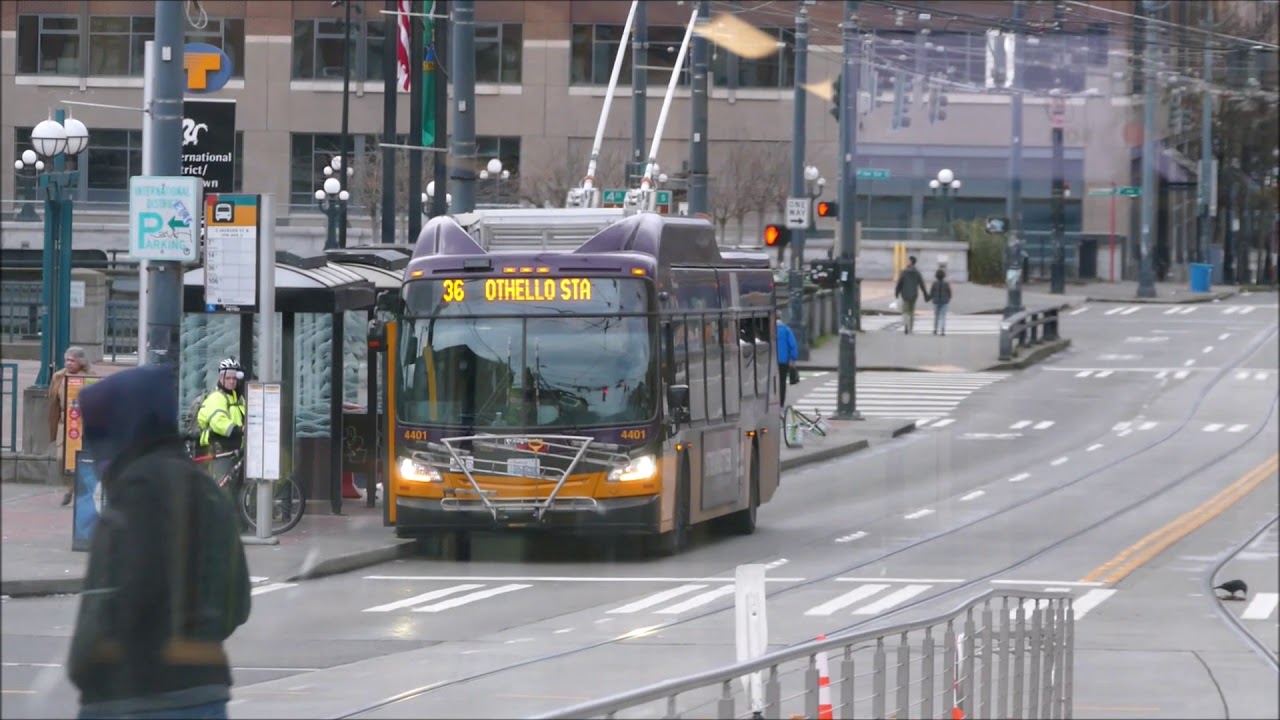 Riding the Seattle Streetcar - YouTube