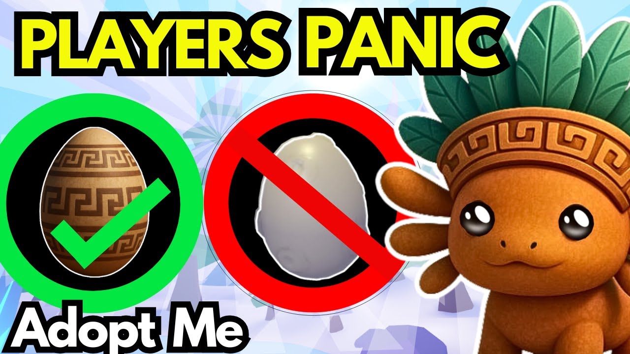 😱 Adopt Me Players Panic Because of This!🔥New Ancient AZTEC Egg Pet ...