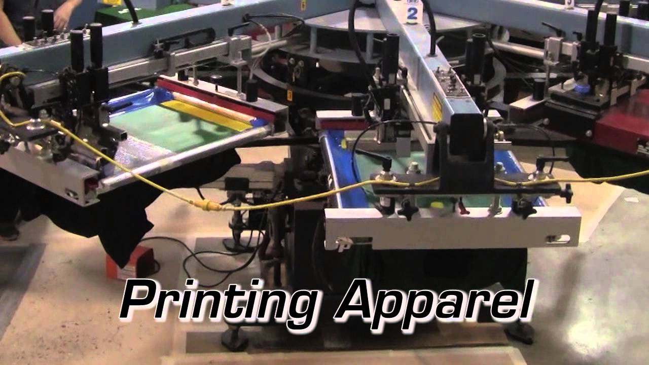 A Look Inside Our Screen Printing Production - YouTube