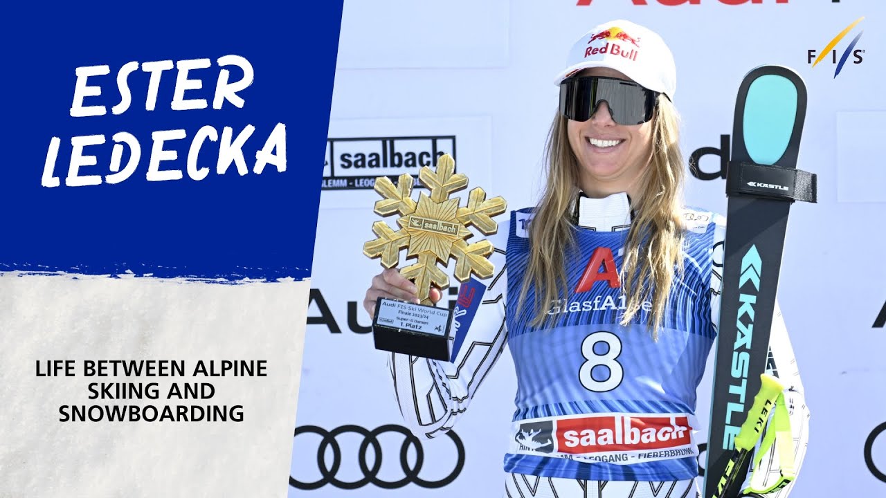 Ester Ledecka - Life between alpine skiing and snowboarding | FIS ...