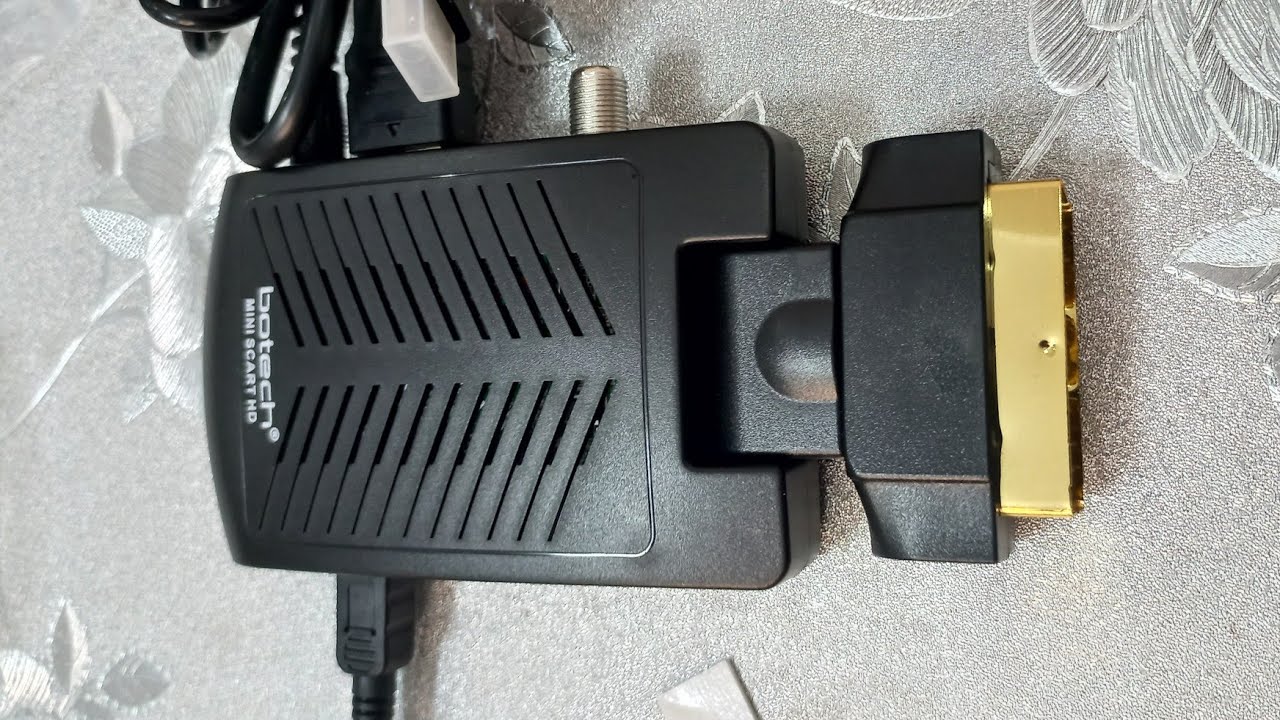 botech mini scart hd uydu alıcısı - receiver - YouTube