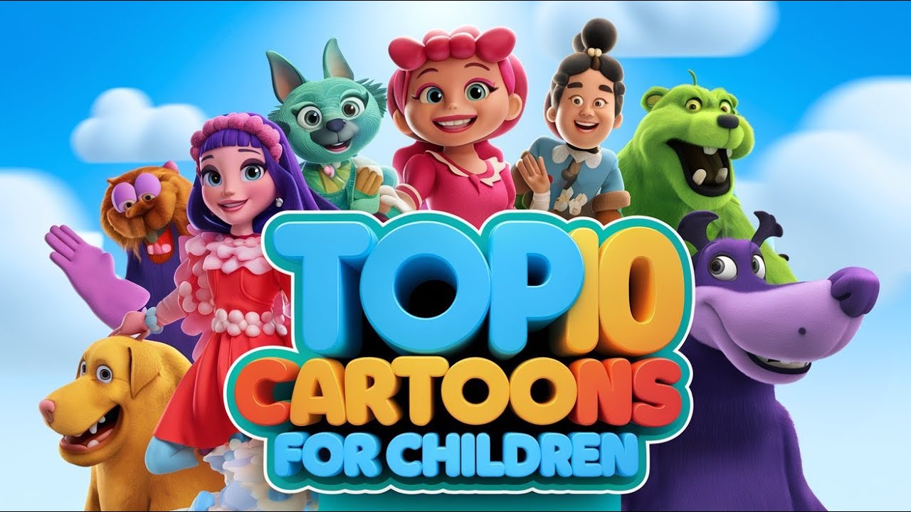 Top 10 Kids' Cartoons - YouTube