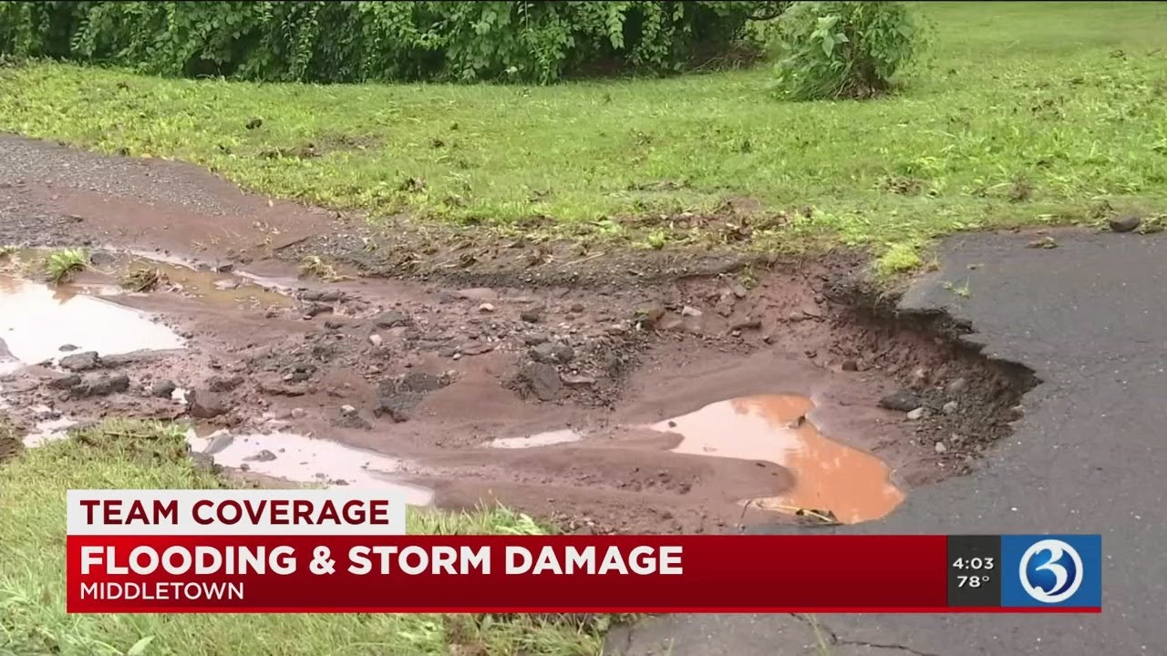 Video: Middletown residents deal with damage caused by flooding - YouTube