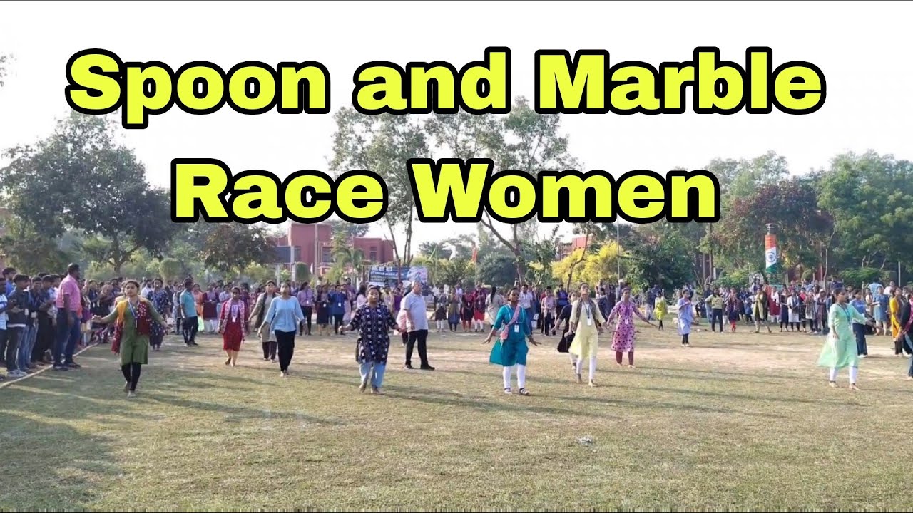 spoon and Marble Race Women competition || FM UNIVERSITY - YouTube