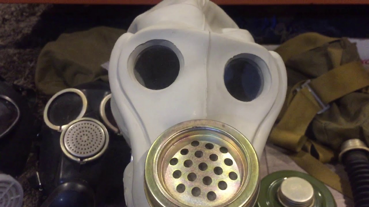 My gas mask collection - YouTube