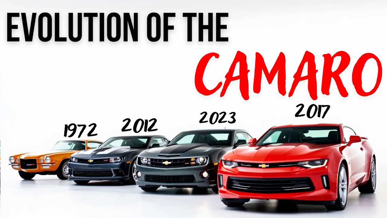 Chevrolet Camaro History: All Generations Explained - YouTube