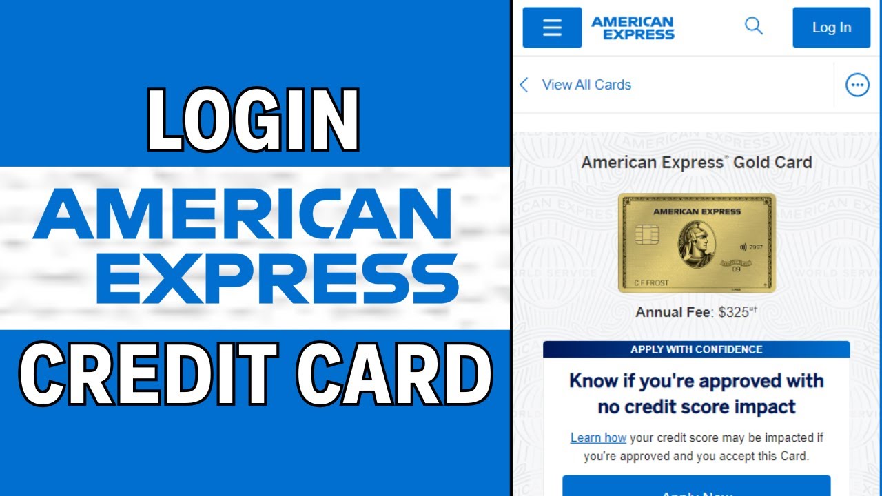 Express Credit Card Login Tutorial | How To Sign In To American Express ...
