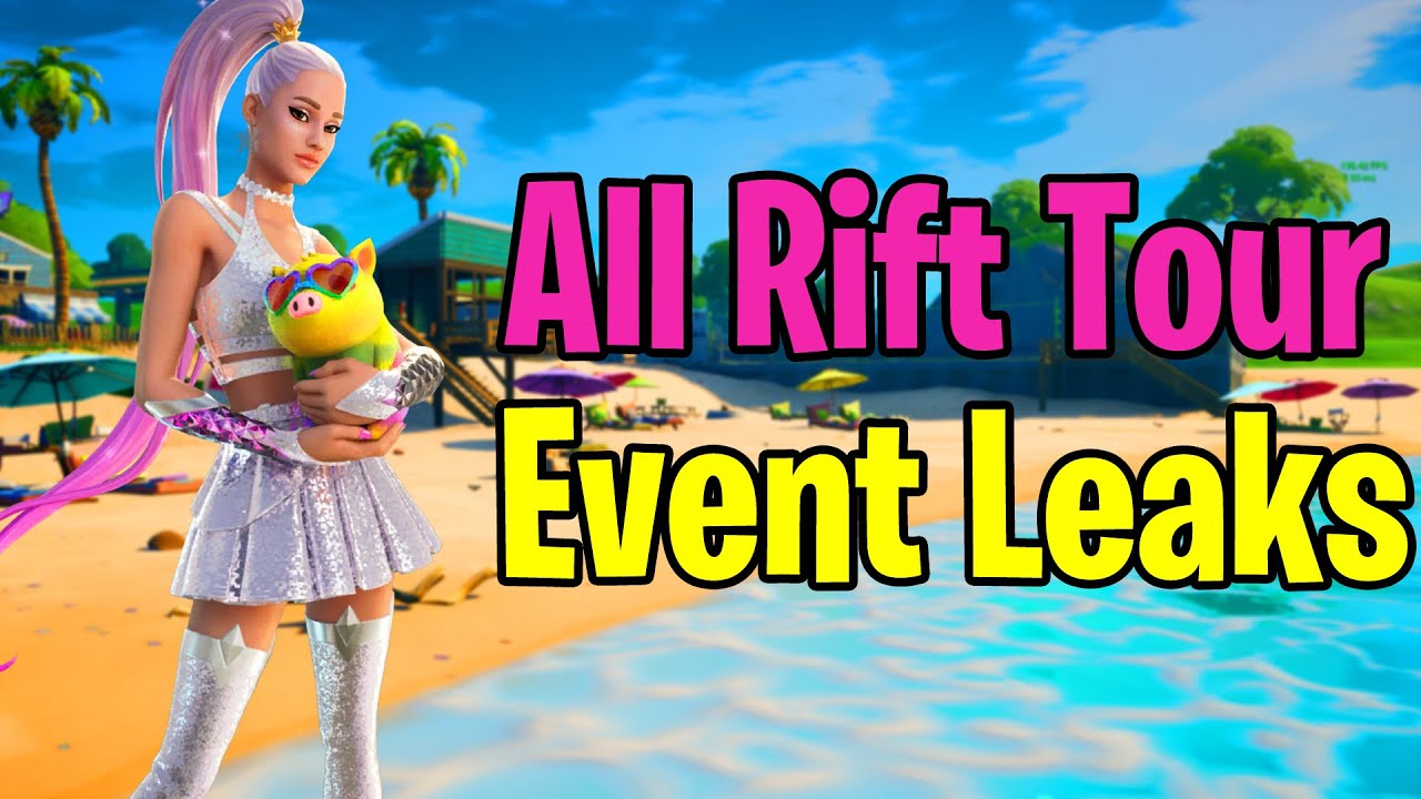 All Rift Tour Event Leaks in Fortnite (Ariana Grande Concert) - YouTube