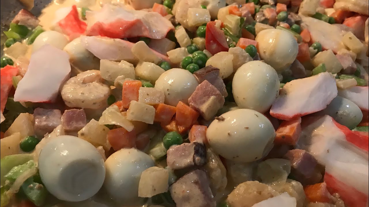 Creamy Quail Egg With Vegetables |SIPO EGG| - YouTube
