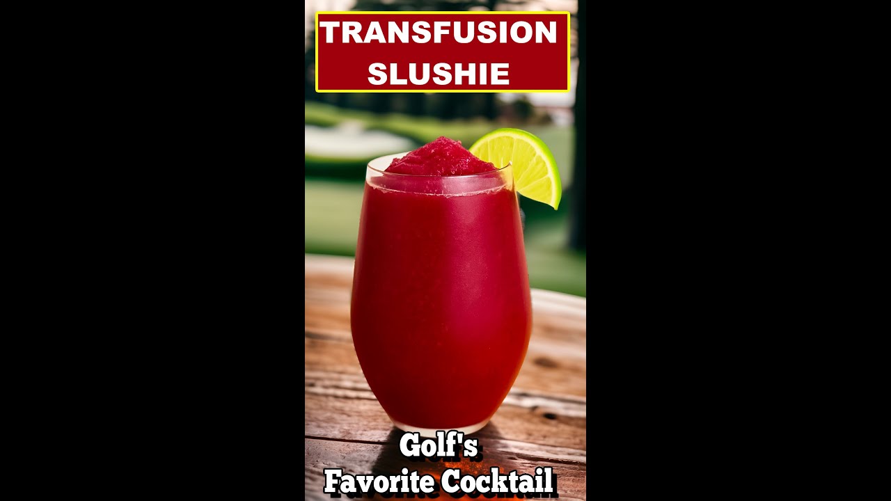 How To Make A Transfusion | Golf’s Favorite Cocktail Just Became a ...