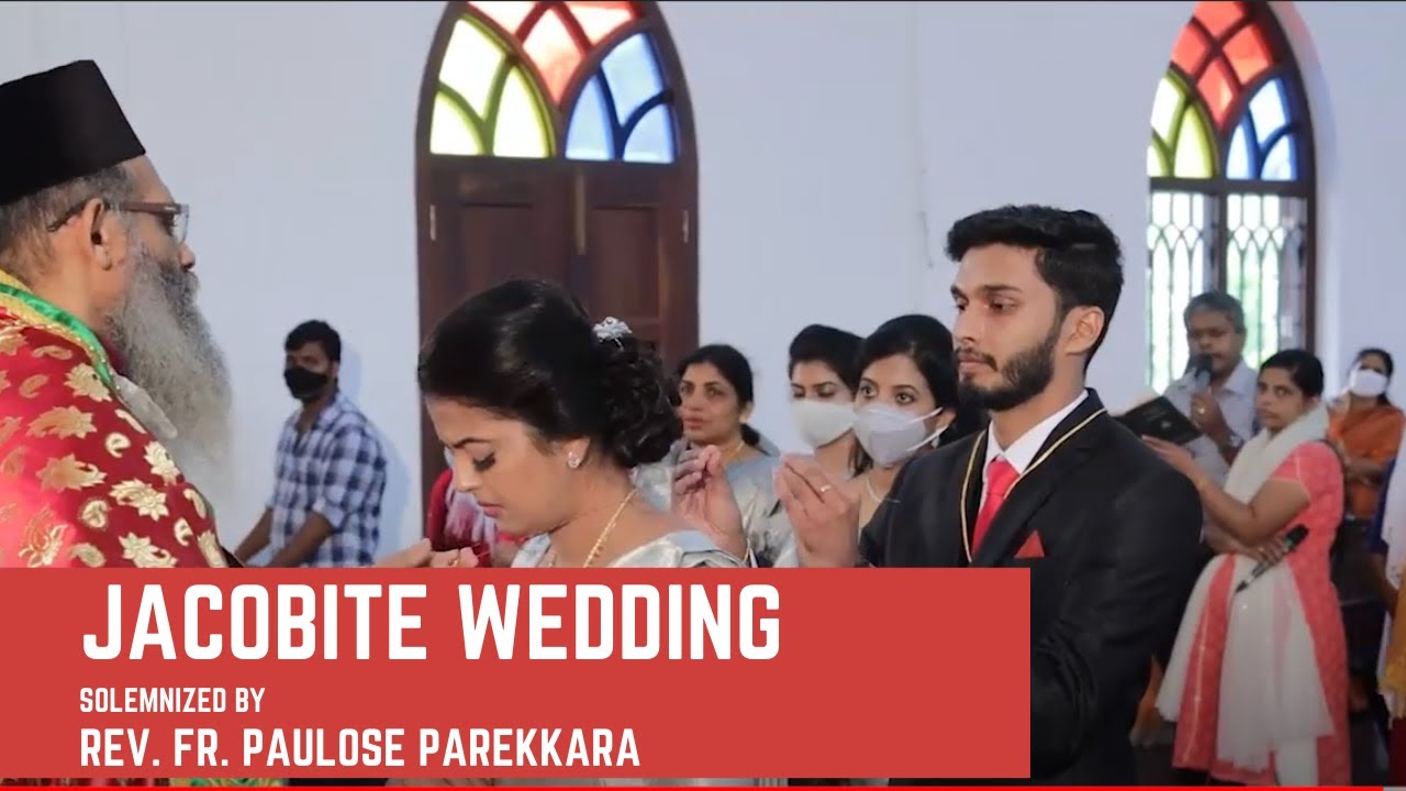 Austine & Merin Jacobite Wedding Ceremony | Solemnized by Rev. Fr ...