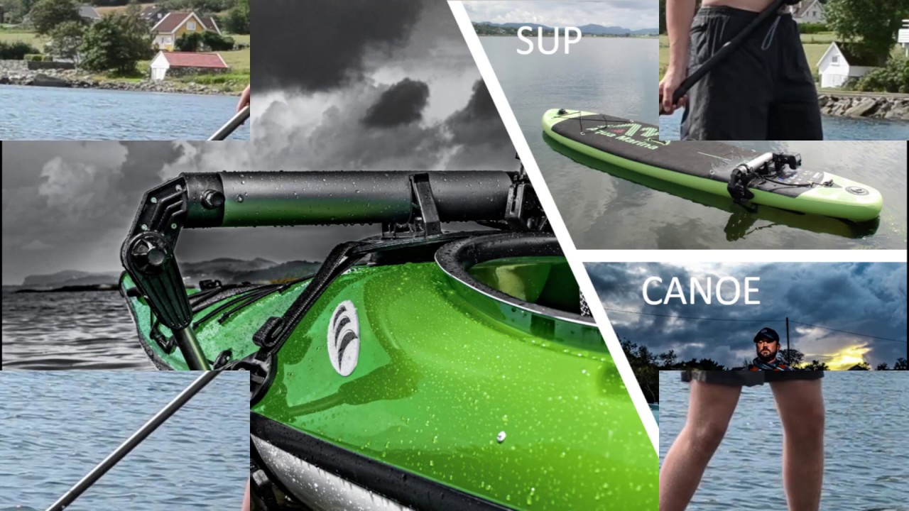 THRUSTME CRUISER Elektroantrieb für Kajak, SUP, Canadier uvw. - YouTube