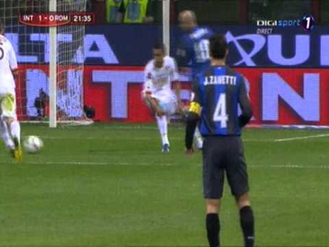 Jonathan goal in (Inter 2-3 AS Roma) 17/4/2013 HD - YouTube