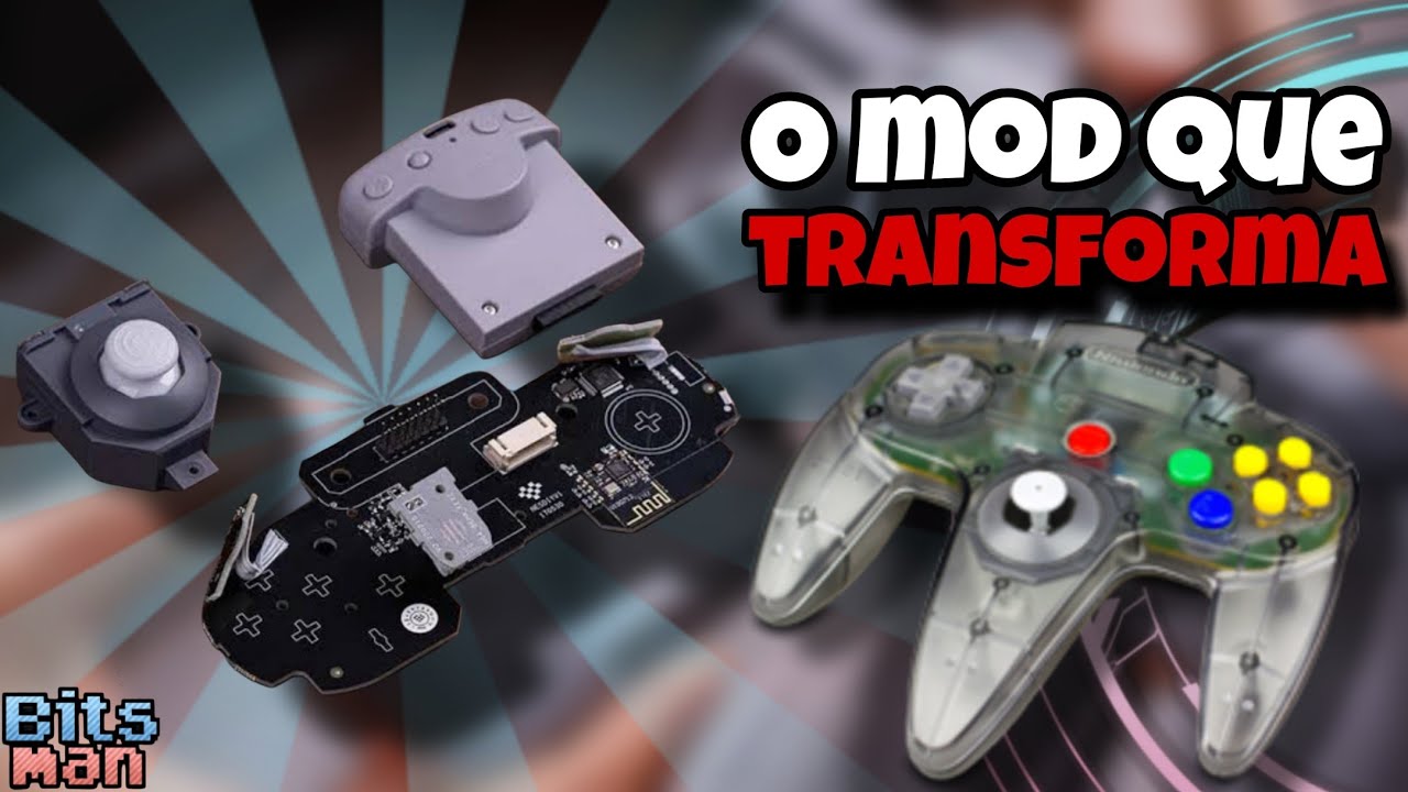 Mod do controle de Nintendo 64 da 8BitDo no Switch 2! | Funciona Mesmo ...