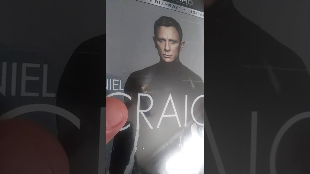 The Daniel Craig 007 James Bond 4K UltraHD with HDR Blu-Ray Collection ...