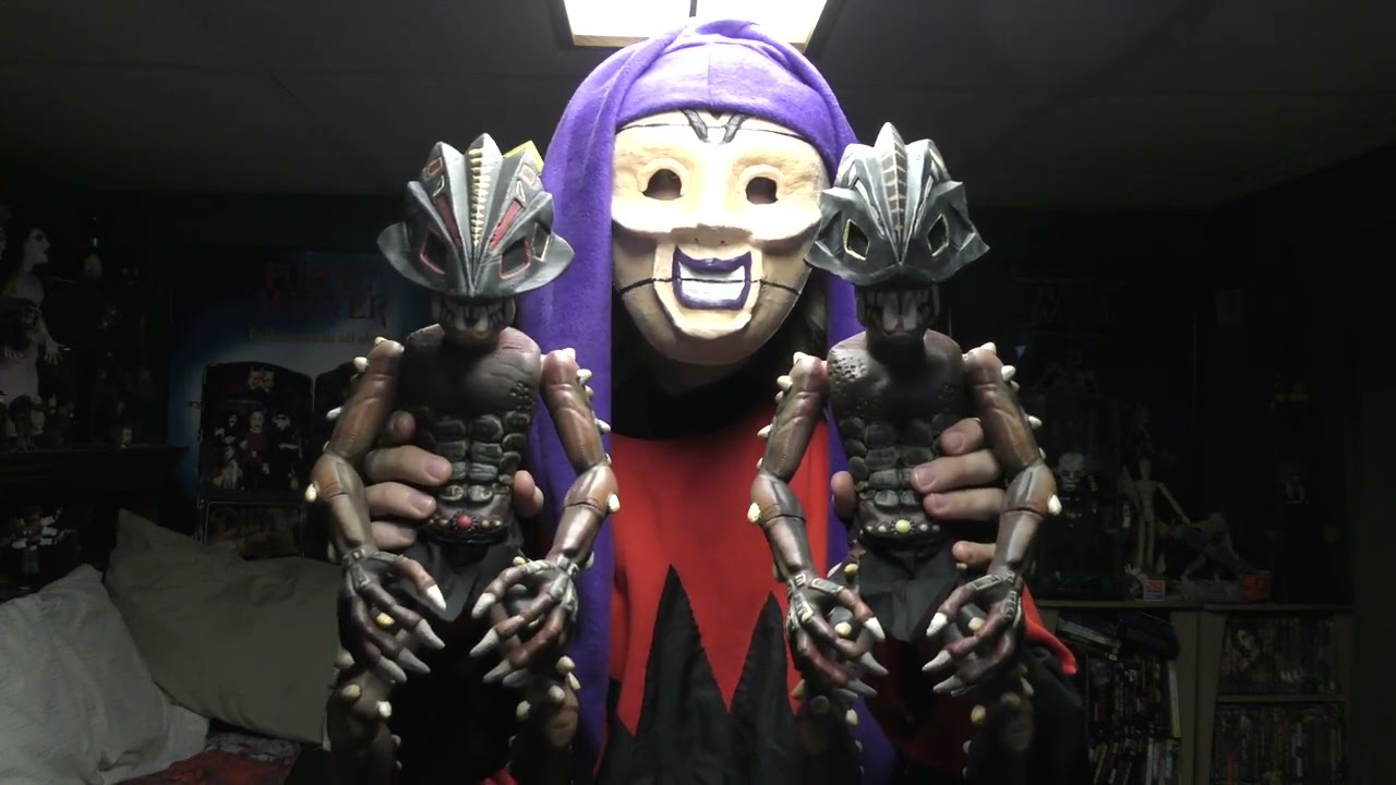JesterMikey Shows His Puppet Master Replicas Of The Totems - YouTube