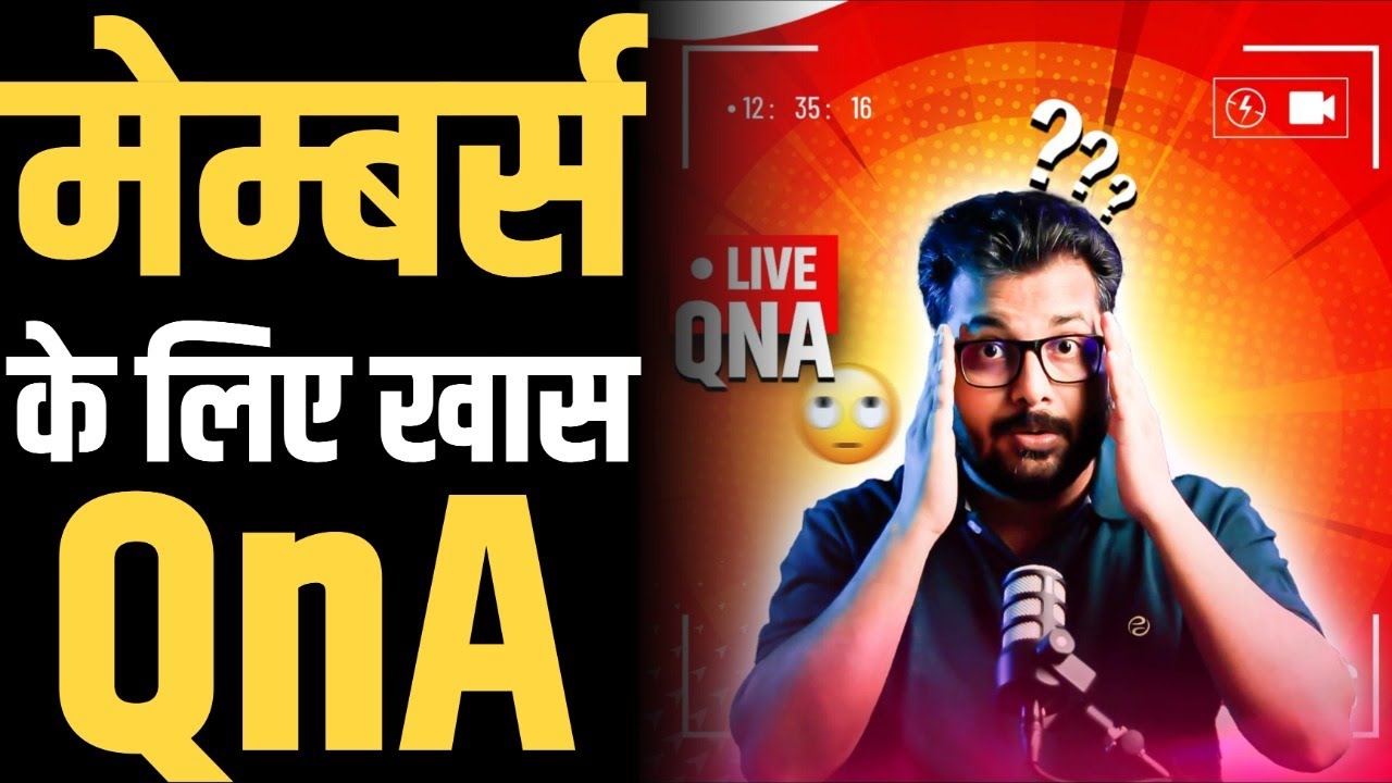 Members Only Live QnA - YouTube