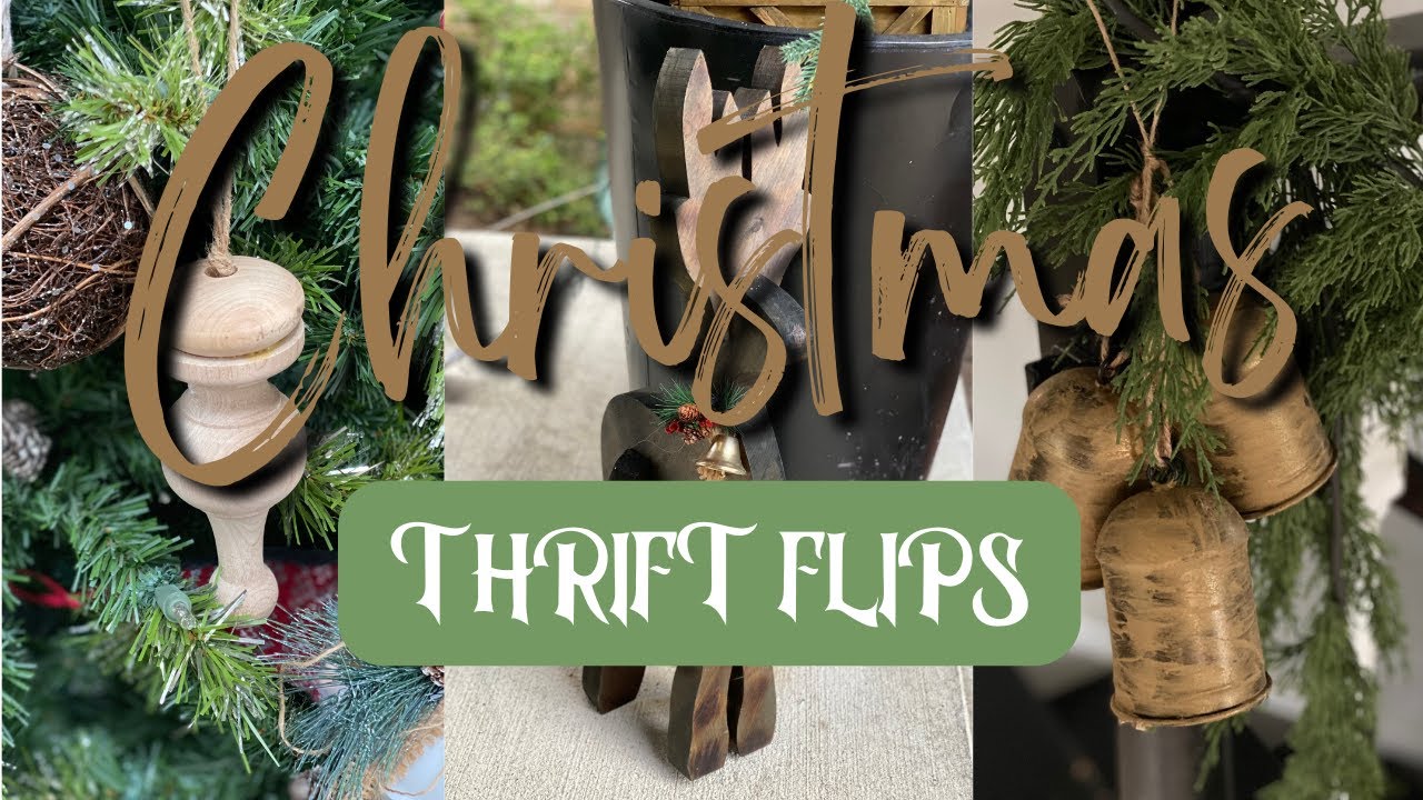 EASY High End Christmas THRIFT FLIP Decor - YouTube