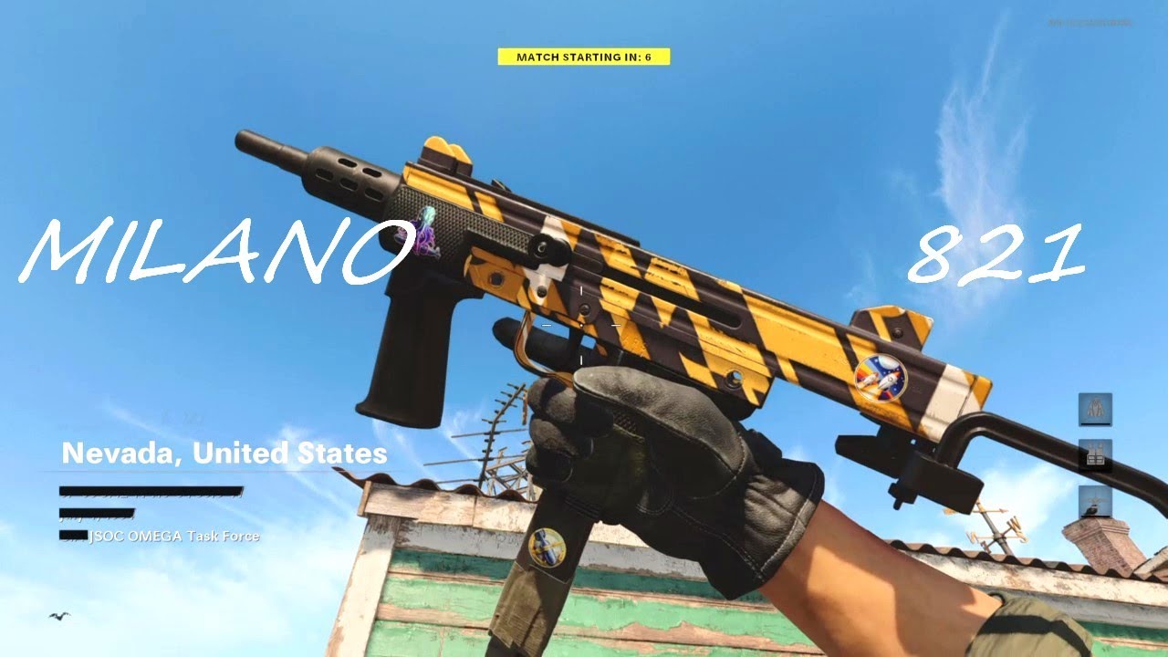 BEST MILANO 821 CLASS SETUP BLACK OPS COLD WAR - YouTube