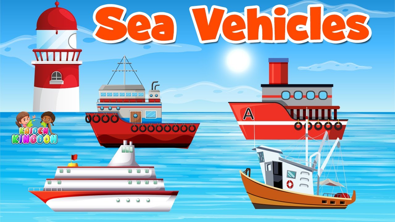Let’s learn about all types of boats: for kids - YouTube
