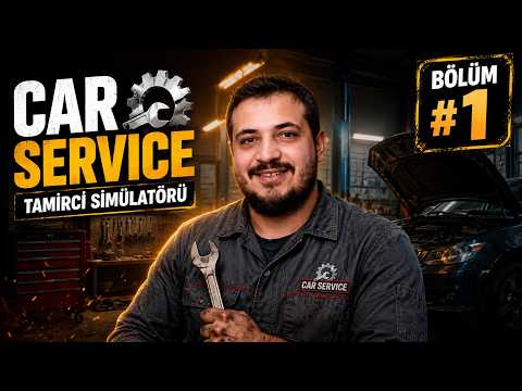 Car Service Together #1 | Arkadaşımla Tamirci Dükkanı Açtık! İlk Arabalarımızı Tamir Ediyoruz
