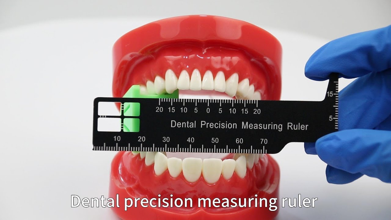 Orthdent Dental Precision Measuring Ruler Medical Aluminium Endodontic ...