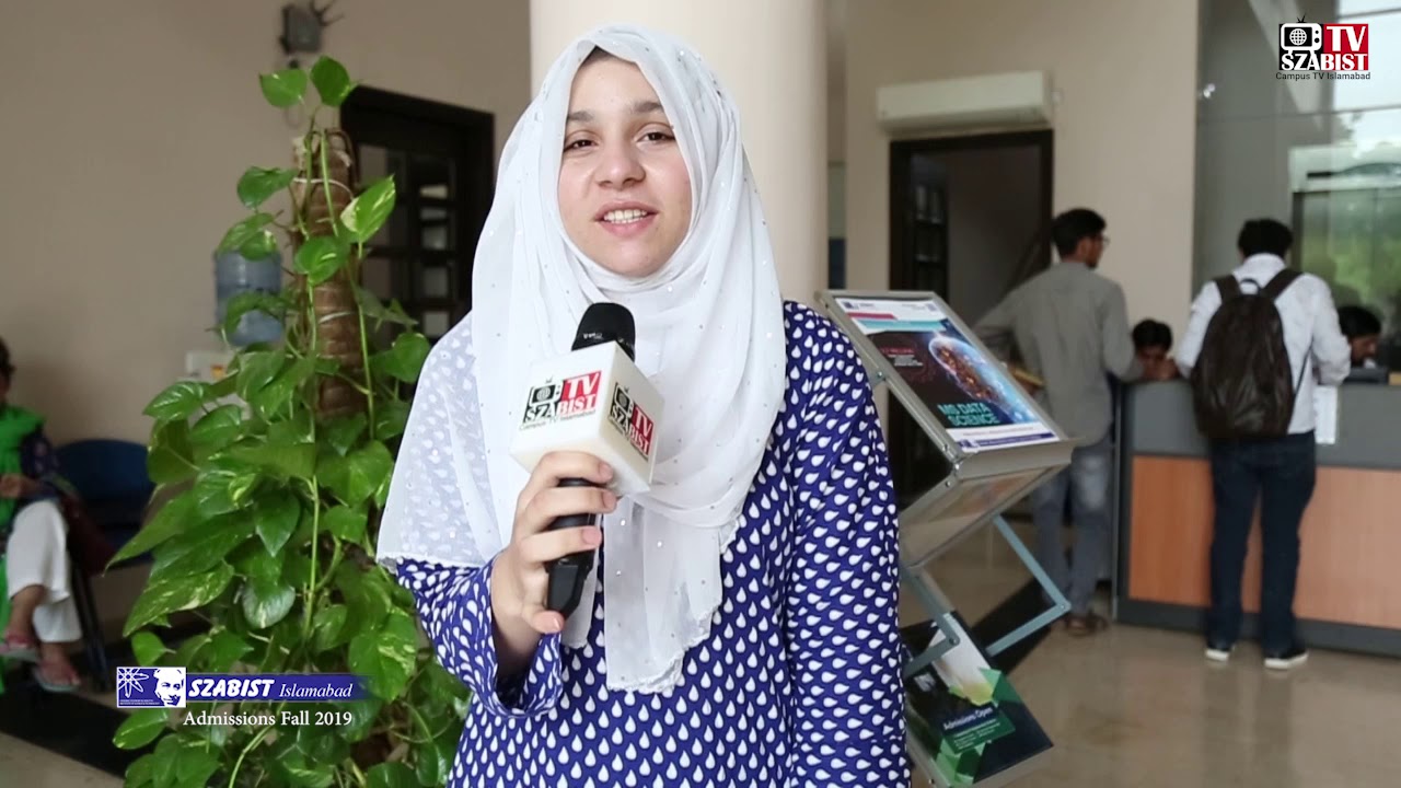 Admission 2019 SZABIST ISLAMABAD CAMPUS - YouTube