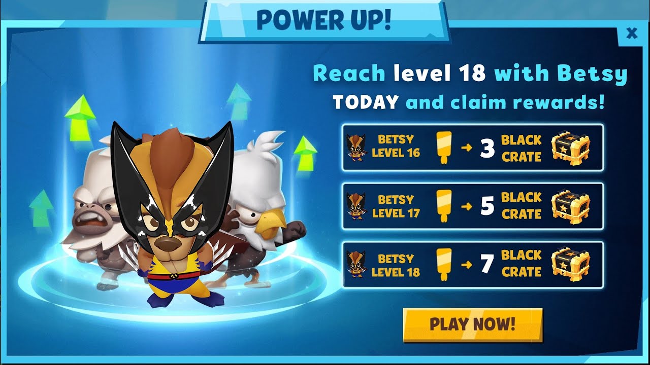 Zooba: Betsy Game Play || Power Up Event - YouTube