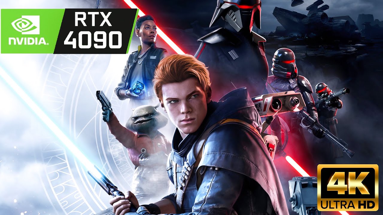 PARKOR IN GAME STAR WARS RTX 4090 24GB 4K Maximum Settings - YouTube