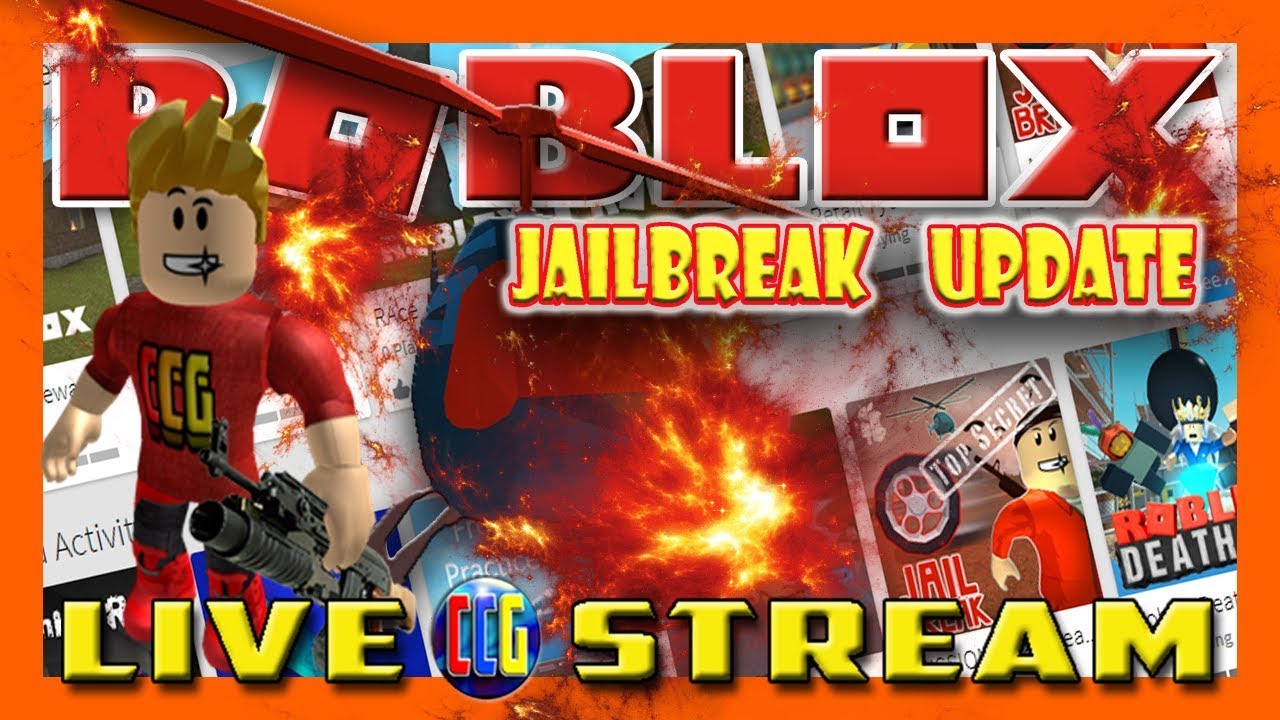 ROBLOX JAILBREAK LIVE STREAM!! | ROBLOX RANDOM GAMES LIVE!! - YouTube