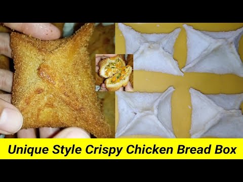 Unique Style Crispy Chicken Bread Box | Crispy Chicken Vegetables Box ...