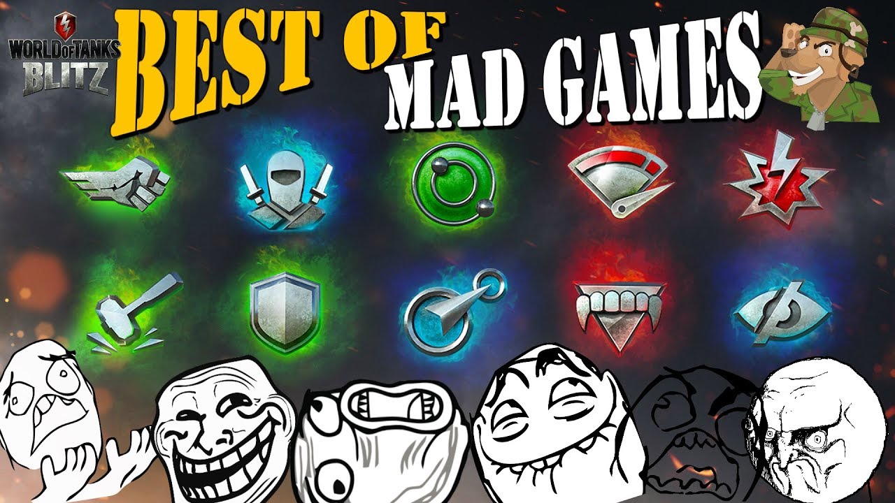 Best of Mad Games | WoT Blitz [2018] - YouTube