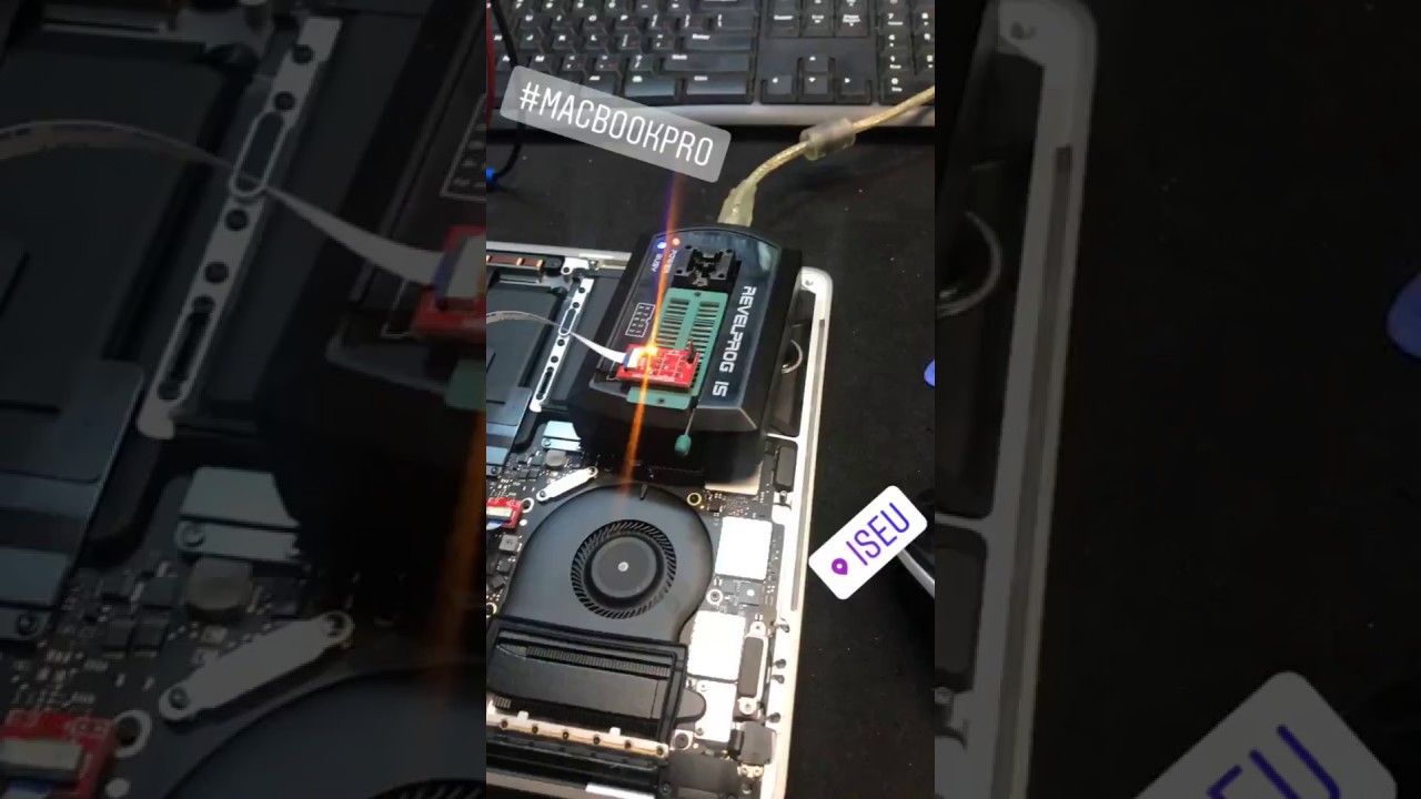 Efi MacBook Pro 13" A1706 Bios dump programing iSeu Bydgoszcz serwis ...
