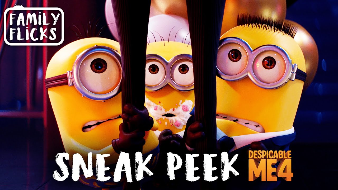 A Sneak Peek Into Despicable Me 4 (2024) | Behind The Scenes | Family ...